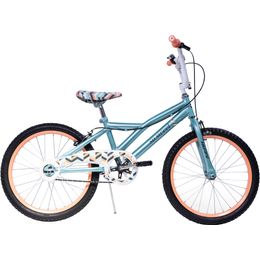 Jugendfahrrad Huffy "Huffy So Sweet 20-Zoll Sea Crystal" Gr. 27, blau, Fahrräder, Kinder, 27cm, 20 Zoll (50,80cm) hinten: 20 Zoll (50,80cm)