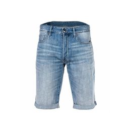 G-Star Raw Shorts G-STAR "Jeans 3301 Short" Gr. 32, N-Gr, blau (hellblau), Herren, Obermaterial: 100% Baumwolle CO., Hosen