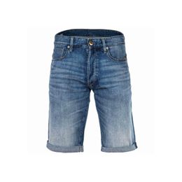 G-Star Raw Shorts G-STAR "Jeans 3301 Short" Gr. 34, N-Gr, blau, Herren, Obermaterial: 100% Baumwolle CO., Hosen