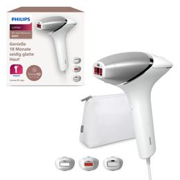 IPL-Haarentferner Philips "Lumea S8000 BRI946/00", weiß (.), IPL-Haarentferner, DamenB:26cm H:25cm T:11cm, 3 Aufsätze (Körper, Gesicht, Präzision), B:26cm H:25cm T:11cm