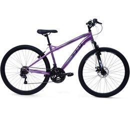 Mountainbike Huffy Gr. 43, lila, Fahrräder, Kinder, 43cm, 27,5 Zoll (69,85cm) hinten: 27,5 Zoll (69,85cm)