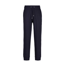 Jogginghose Gant "Jogginghose Regular Shield Sweatpants" Gr. XXL, N-Gr, blau, Herren, Obermaterial: 87% Baumwolle CO. 13% Polyester PES., Hosen