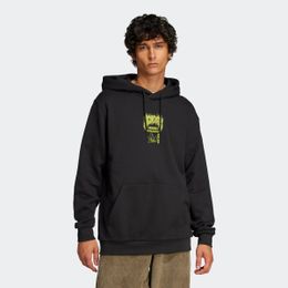 Kapuzensweatshirt adidas originals "Q12 TS DEATH ho", Herren, Gr. L, schwarz, Obermaterial: 100% Baumwolle, sportlich, Sweatshirts