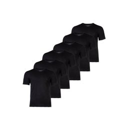 T-Shirt BOSS "T-Shirt T-ShirtVN 3P Classic 6er Pack", Herren, Gr. M, schwarz, Obermaterial: 100% Baumwolle CO., Kurzarm, Shirts