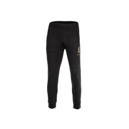 Jogginghose Armani Exchange "Jogginghose" Gr. M, N-Gr, schwarz, Herren, Obermaterial: 100% Baumwolle CO., Hosen