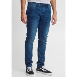 5-Pocket-Jeans Blend "BL-Jeans Twister fit" Gr. 30, Länge 32, blau (medium blau), Herren, Denim/Jeans, Obermaterial: 81% Baumwolle, 17% Polyester, 2% Elasthan, Abriebeffekte, Jeans