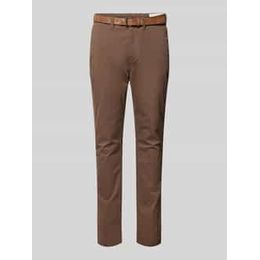 Tom Tailor Denim Slim Fit Chino mit Gürtel