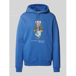 Polo Ralph Lauren Hoodie mit Motiv- und Label-Print