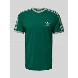 adidas originals T-Shirt mit gerippten Abschlüssen