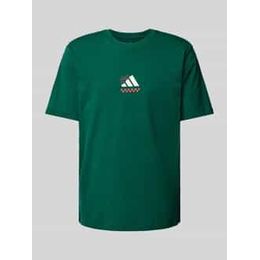 adidas Sportswear T-Shirt mit Label-Print