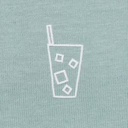 Coffee Circle x Str&oslash;m Collaboration T-Shirt, 100 % Bio-Baumwolle und recyceltes Polyester Biobaumwolle, aloe