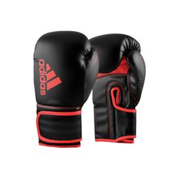 Adidas Boxhandschuhe Hybrid 80 (schwarz/rot, 10 OZ) 10 OZ