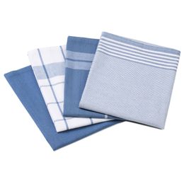 Gözze Gözze Geschirrtücher 4er Pack, 50 x 70 cm (blau)