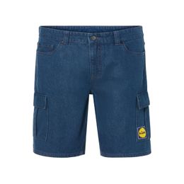 Livergy® Herren Jeansshorts Cargo (blau, 38) 38