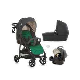 hauck Kinderwagen Rapid 4S Plus Trioset (emerald)