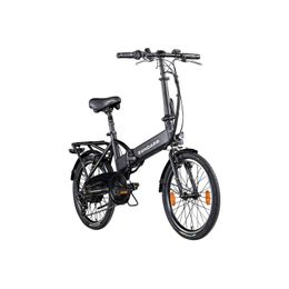 Zündapp Zündapp Z101 E-Faltrad, 20 Zoll, schwarz (schwarz)