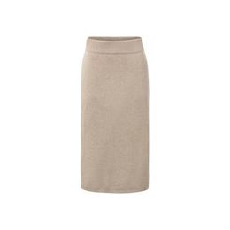 Tchibo Strickrock - Beige/Meliert - Gr.: S