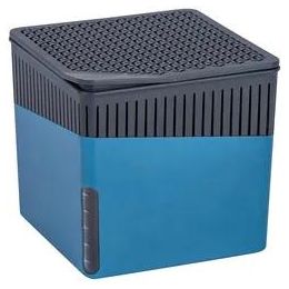 Luftentfeuchter Wenko "Cube", blau, B:16,5cm H:15,7cm T:16,5cm, Luftentfeuchter, 2 x 1000g