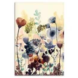 Wandbild Artland "Sonnengetrocknete Blüten I", bunt, B:80cm H:120cm, Bilder, als Alubild, Outdoorbild, Leinwandbild, Poster, Wandaufkleber