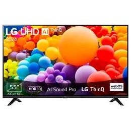 LG LED-Fernseher, G (A-G), Fernseher, schwarz, 55, Topseller