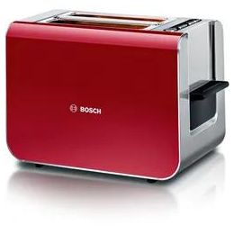 Bosch Toaster "TAT8614N", rot (deep rot), B:31,3cm H:18,4cm T:17cm, Toaster