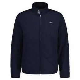 Outdoorjacke Gant "Übergangsjacke QUILTED WINDCHEATER", Herren, Gr. XXXL, blau, Obermaterial: 100% Polyester PES. Futter: 100% Polyester PES. 100% Polyester PES., Jacken