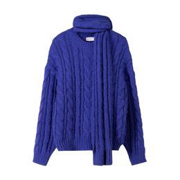 Bershka Pullover Damen Gr&ouml;&szlig;e XS ultramarinblau