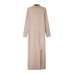 Bershka Kleid Damen Gr&ouml;&szlig;e 38 sand Winterkleid