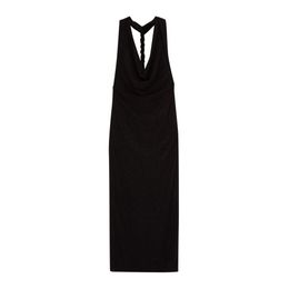 Pull&Bear Pull&bear Kleid Damen Gr&ouml;&szlig;e 38 schwarzmeliert Winterkleid