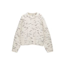 Pull&Bear Pull&bear Pullover Damen Gr&ouml;&szlig;e M ecru / dunkelgrau