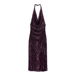Pull&Bear Pull&bear Kleid Damen Gr&ouml;&szlig;e 40 aubergine Winterkleid