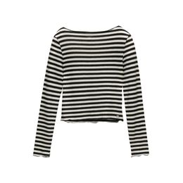 Pull&Bear Pull&bear Shirt Damen Gr&ouml;&szlig;e XL schwarz / offwhite