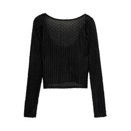 Pull&Bear Pull&bear Shirt Damen Gr&ouml;&szlig;e L schwarz