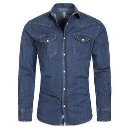 Rock Creek Hemd Jeanshemd Regular Fit