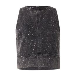 Pieces Top 'PCNoel' Damen Gr&ouml;&szlig;e XS black denim