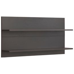 HELD MÖBEL HELD MÖBEL Hängeregal »Tulsa«, 100 cm breit, 2 Ablagen grau made_in_germany grafit