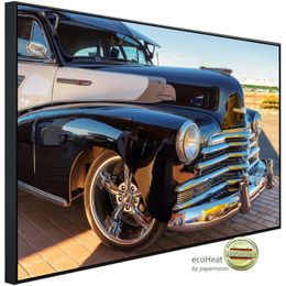 papermoon Infrarotheizung »oldtimer«, sehr angenehme Strahlungswärme bunt Kunstmotiv im Aluminiumrahmen