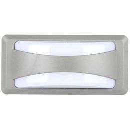 12W Wandleuchte led Bulkhead V-TAC 500LM 130° im Freien IP65 Weiches Licht VT-8058 – sku 8247 Kaltweiß 6400K - Grau