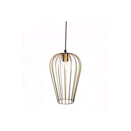 008779 - Lampe Suspendue en Cage hamm - D22 x H37cm - Metall - 1x40W E27 (nicht vierfach) - OPJET