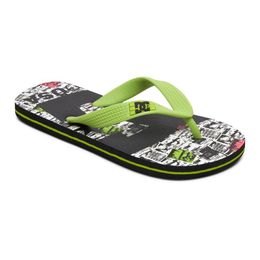 DC Shoes Sandale Black/Lime 2(33) 2(33) Kräftige Grafiken