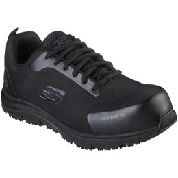 Skechers Sicherheitsschuh &raquo;ULMUS&laquo; S3 + ESD, durchtrittsicher, bequem und elektrisch ableitend schwarz 48,5 48,5 Sportlicher Schn&uuml;rschuh mit...
