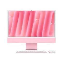 Apple iMac 59,62 cm (24") M4 2024 CTO, MAC-System pink/rosa, macOS, Amerikanisch