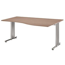 Hammerbacher Schreibtisch VNS18/N/S nussbaum