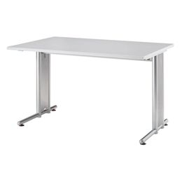 Hammerbacher Schreibtisch VNS12/5/S lichtgrau