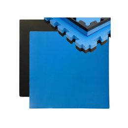 Eyepower 40mm Trainingsmatte mit Rand - 90x90cm Bodenschutz-Matte