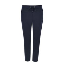 Jogginghose Hajo "Jogginghose" Gr. 4XL, N-Gr, blau, Damen, Obermaterial: 62% Baumwolle CO. 38% Polyester PES., Hosen