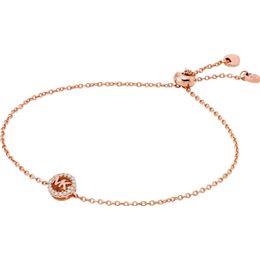 Armband Michael Kors "Schmuck Geschenk Silber 925 Armkette Premium, MKC1762CZ", rosa (roségoldfarben, kristallweiß, kristallweiß), Armbänder, Damen, Silber 925 (Sterlingsilber), mit Zirkonia (synth.)