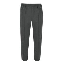 Jogginghose Hajo "Jogginghose" Gr. L, N-Gr, grau (anthrazit), Herren, Obermaterial: 62% Baumwolle CO. 33% Polyester PES. 5% Elasthan EL., Hosen