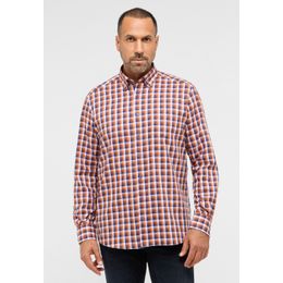 Langarmhemd Eterna "COMFORT FIT", Herren, Gr. 44, Normalgrößen, orange, 100% cotton, normal, Hemden