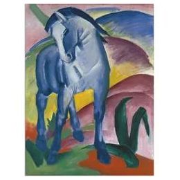 Wandbild Artland "Blaues Pferd I. 1911.", bunt, B:90cm H:120cm, Bilder, als Alubild, Outdoorbild, Leinwandbild, Poster, Wandaufkleber